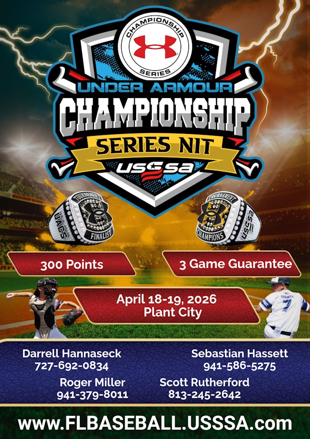 Under Armour Championship Series Plant City – USSSA Email Builder